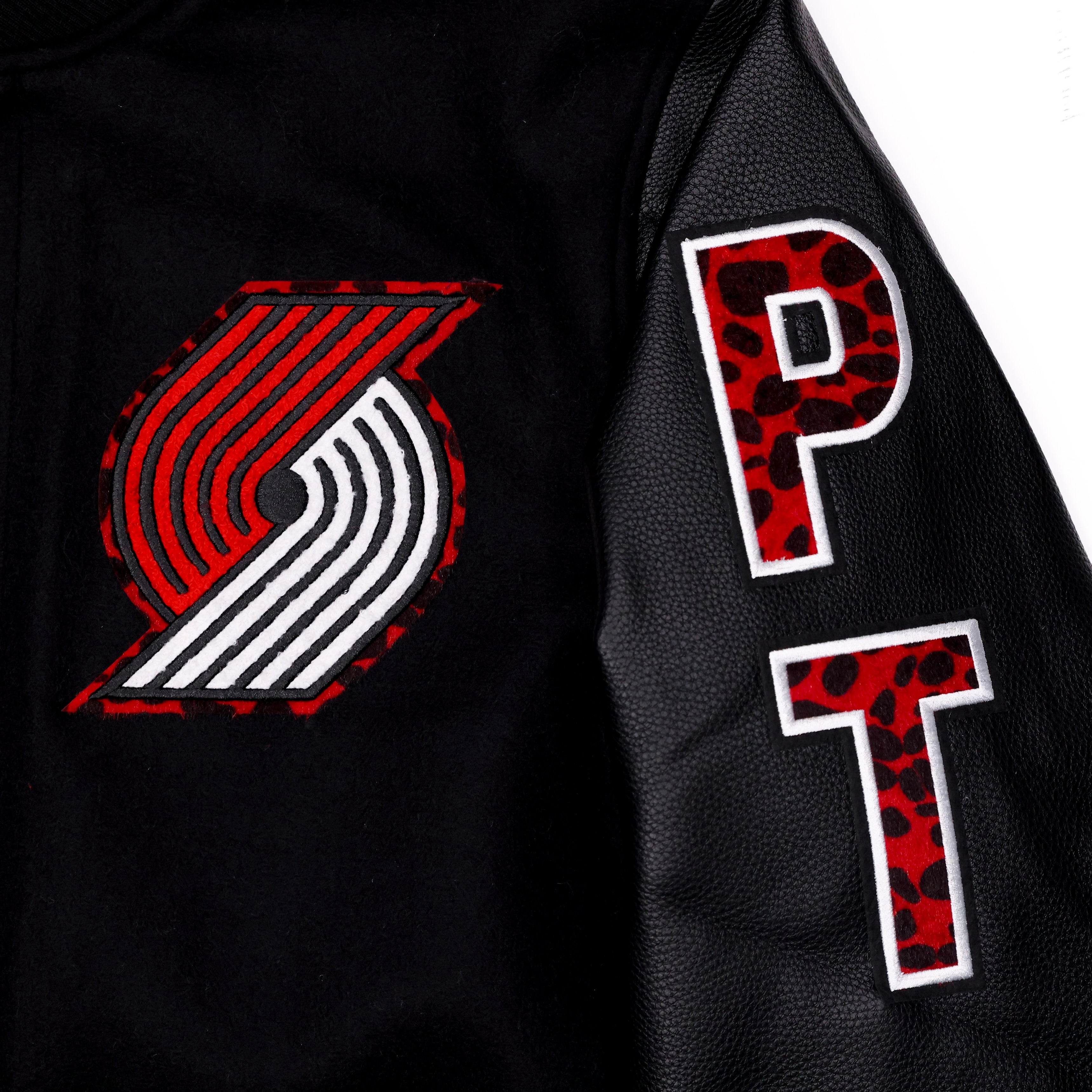 Pro Standard Animal Print Wool Varsity Jacket – Rip City Clothing